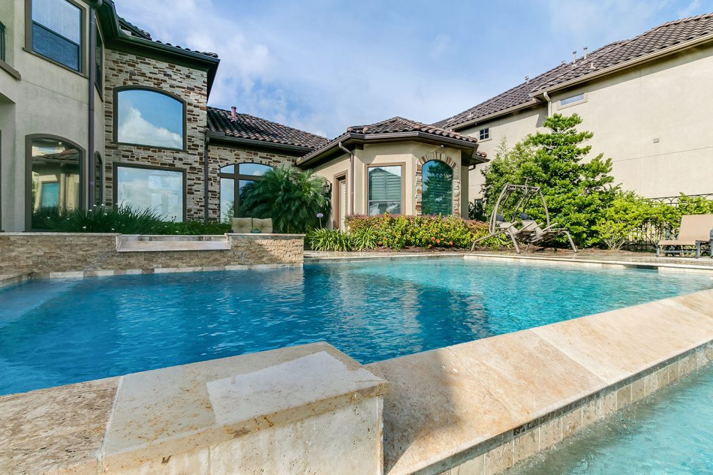 Sunset Park Lane Residence - Maddox Custom Pools & Landscaping