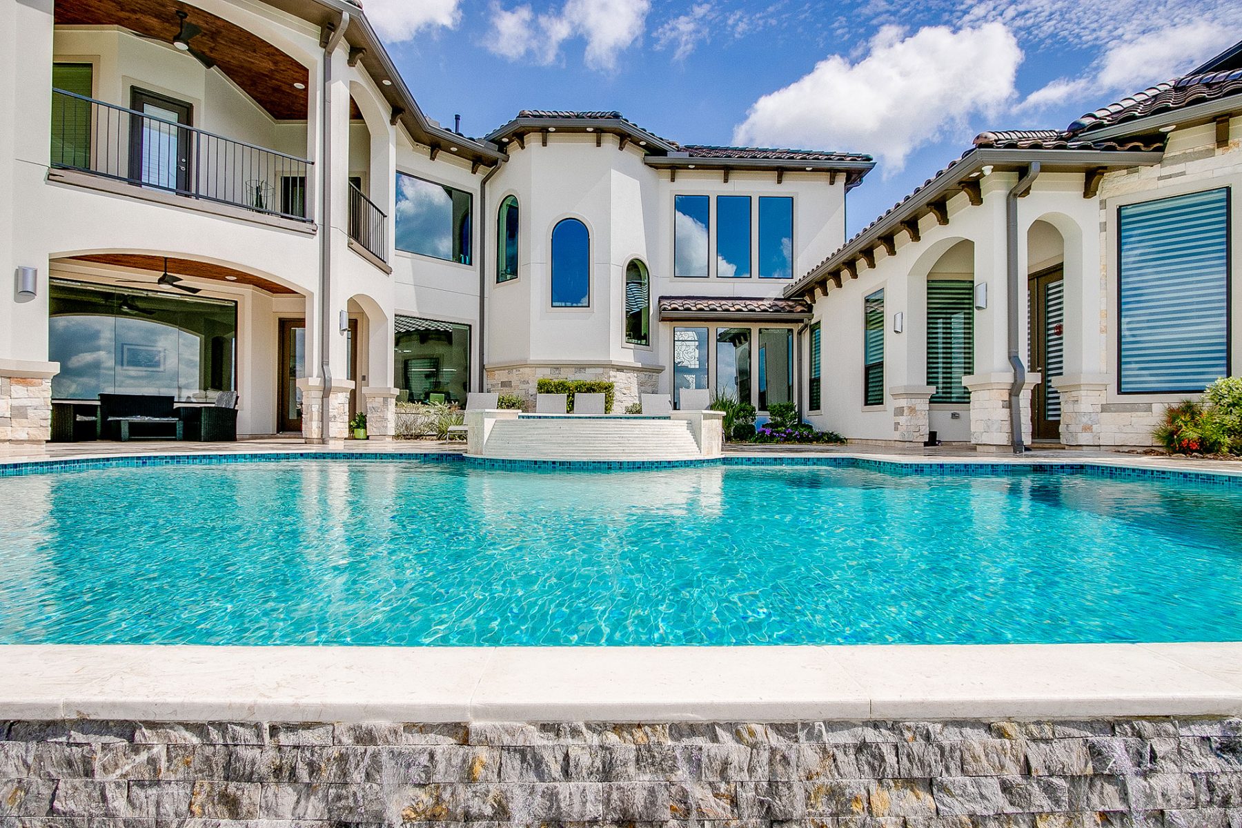 Enclave Manor Residence 1 - Pool - Maddox Custom Pools & Landscaping