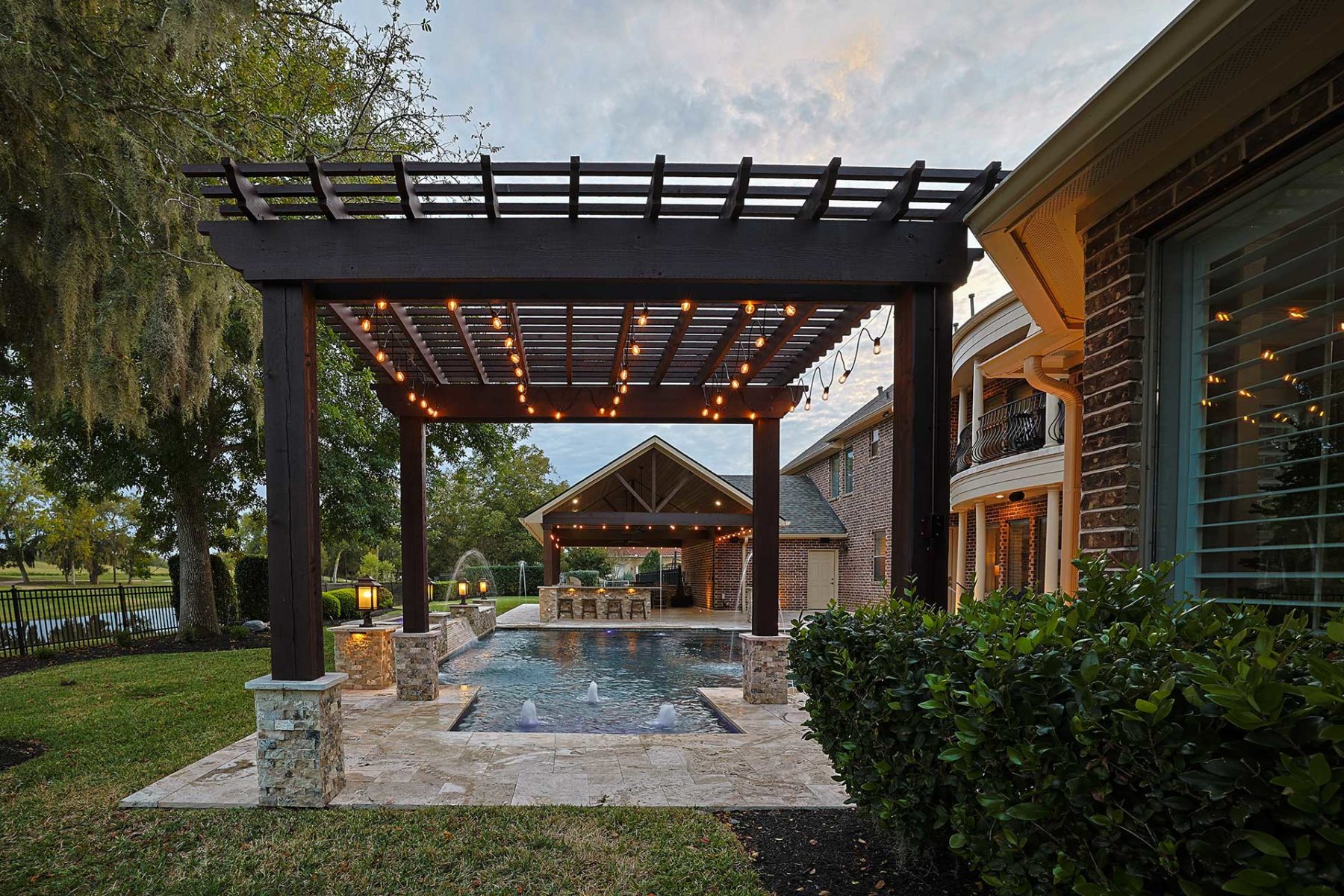 Structures / Arbors Gallery - Maddox Custom Pools & Landscaping