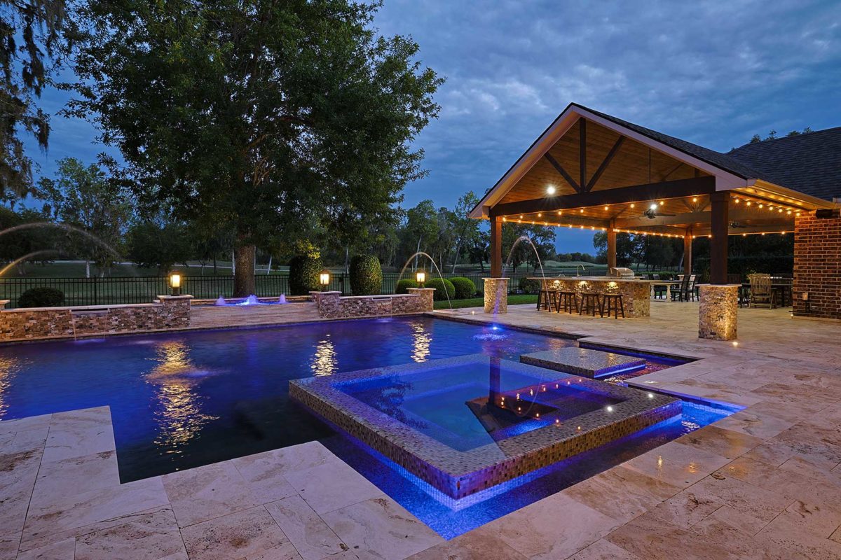 Commanders Point Residence - Maddox Custom Pools & Landscaping
